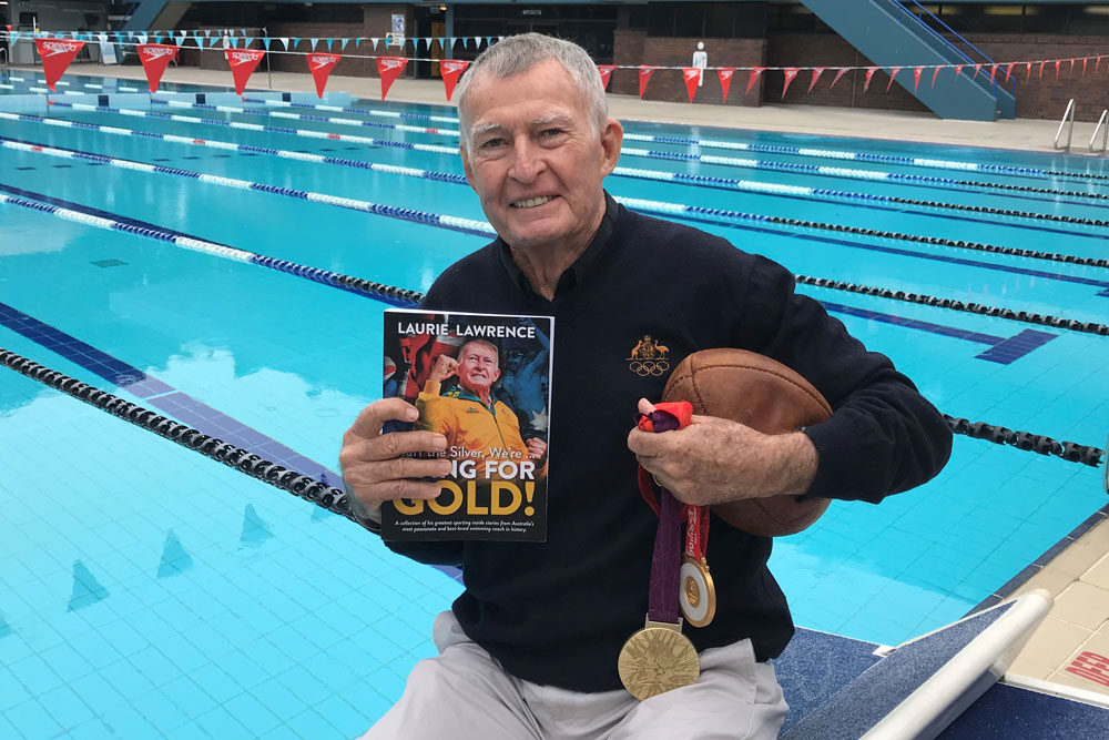 Laurie Lawrence turns 80! - Carlile Swimming